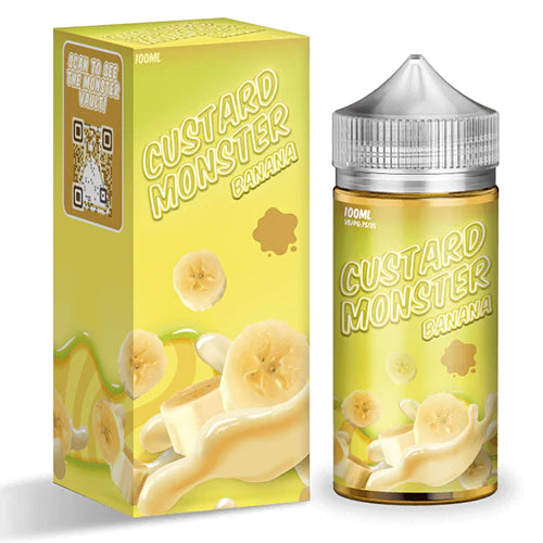 Custard Monster - Banana – Vapeboss NZ